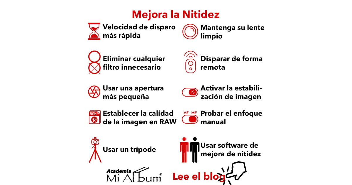 10 Consejos Para Mejorar La Nitidez En Tus Fotografías | Mi Album